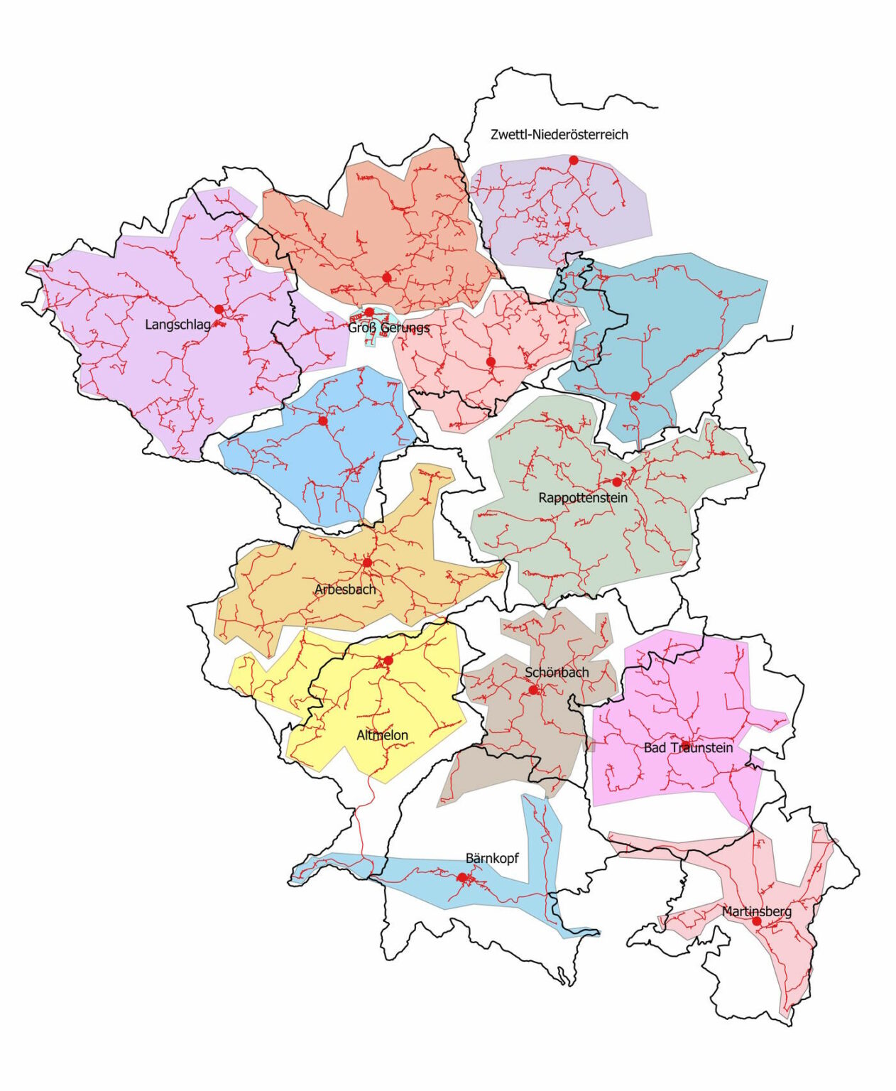 Unsere ECHTE Glasfaser - FTTH Netz Waldviertel